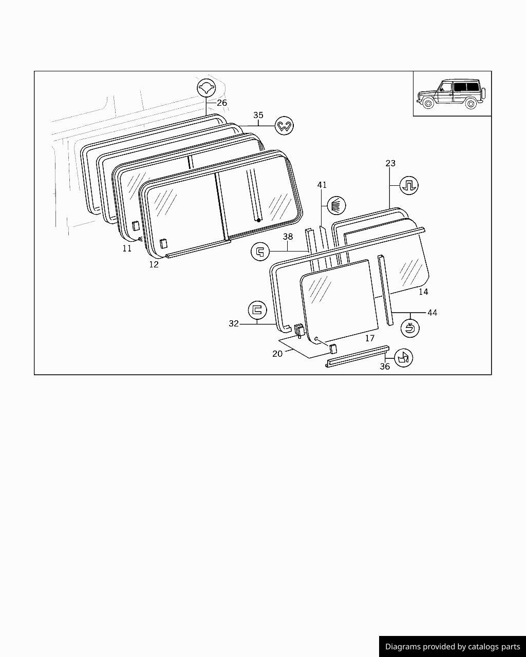 Mercedes Benz Rubber Filler A0009874865 - LLLParts