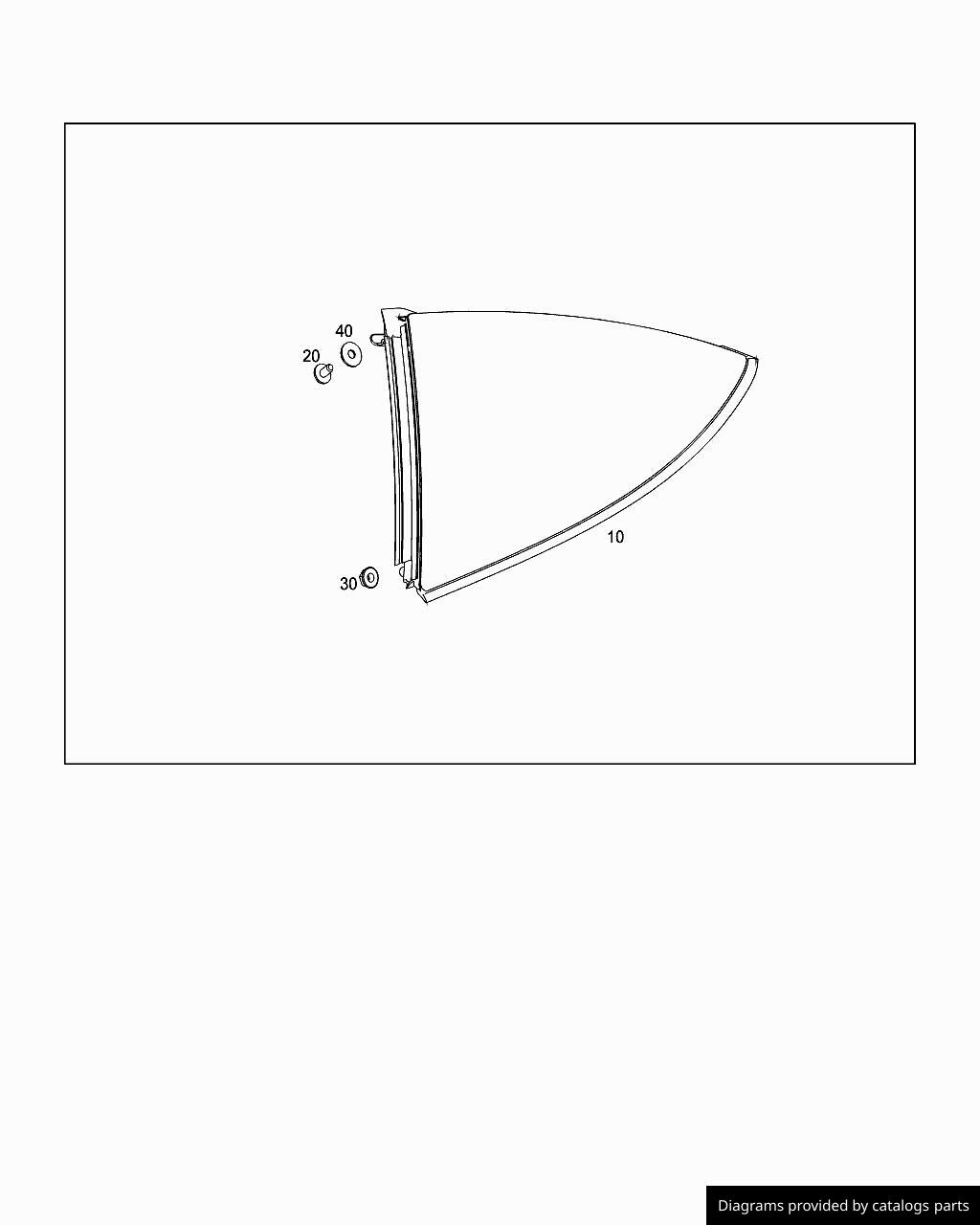 mercedes-benz-side-window-fixed-a1906700000-lllparts