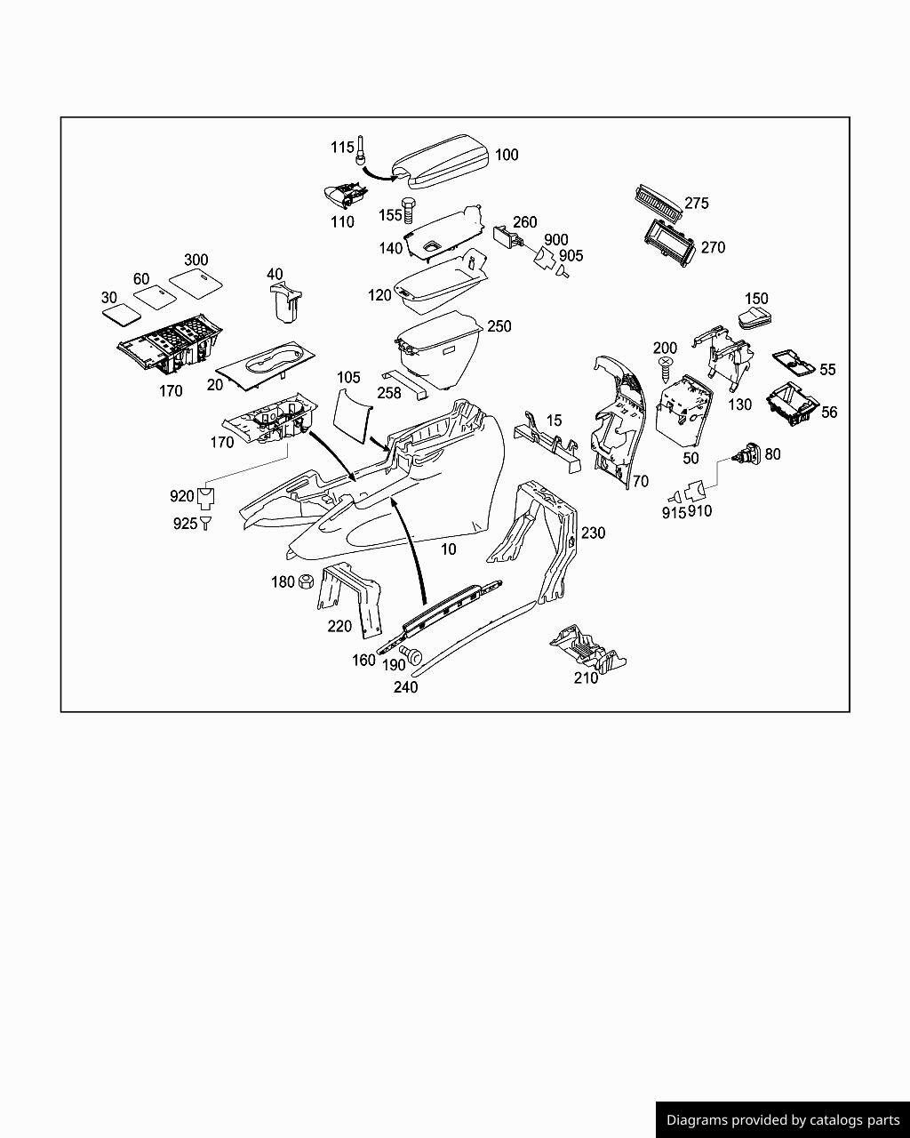 Mercedes Benz Insert A2516890096 - LLLParts