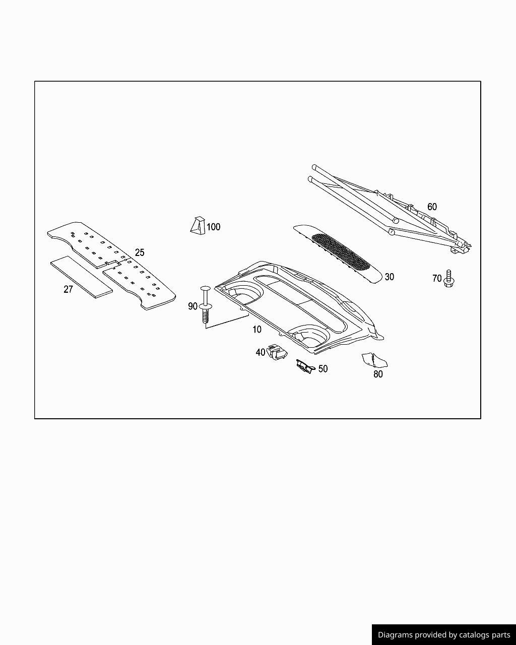 Mercedes Benz Clamp A0009914170 - LLLParts