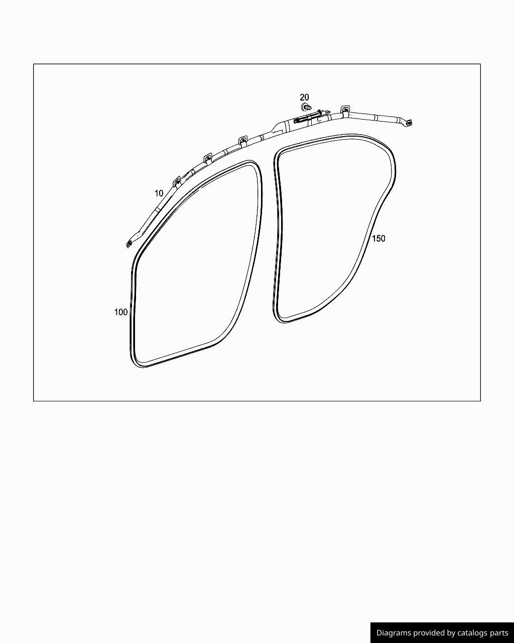 Mercedes Benz Edge Guard A1776920000 - LLLParts