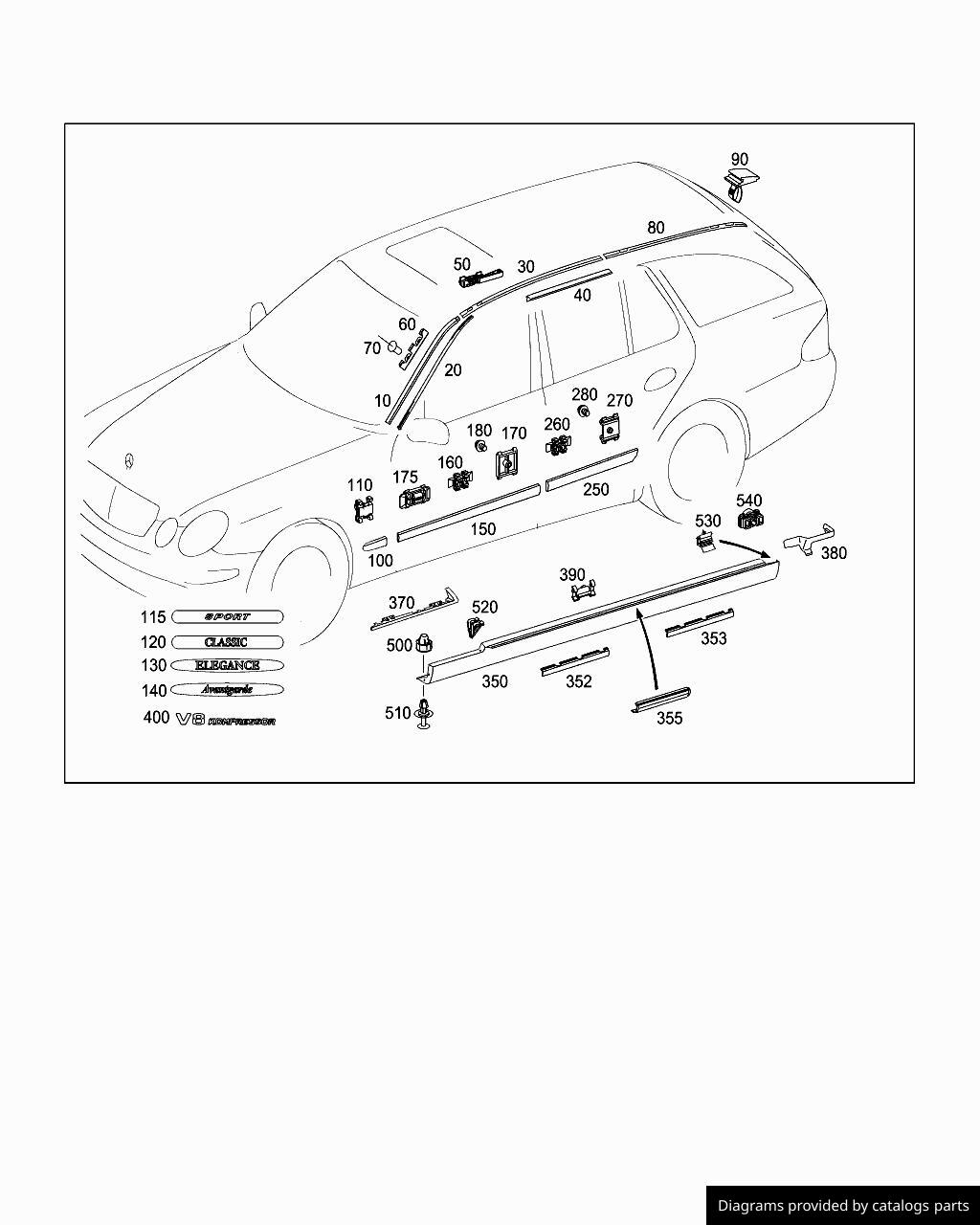Mercedes Benz Clamp A0129883278 - LLLParts