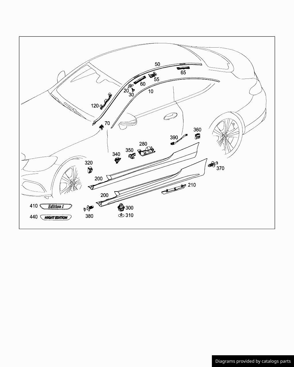 Mercedes Benz Mounting Clip A0029910971 - LLLParts