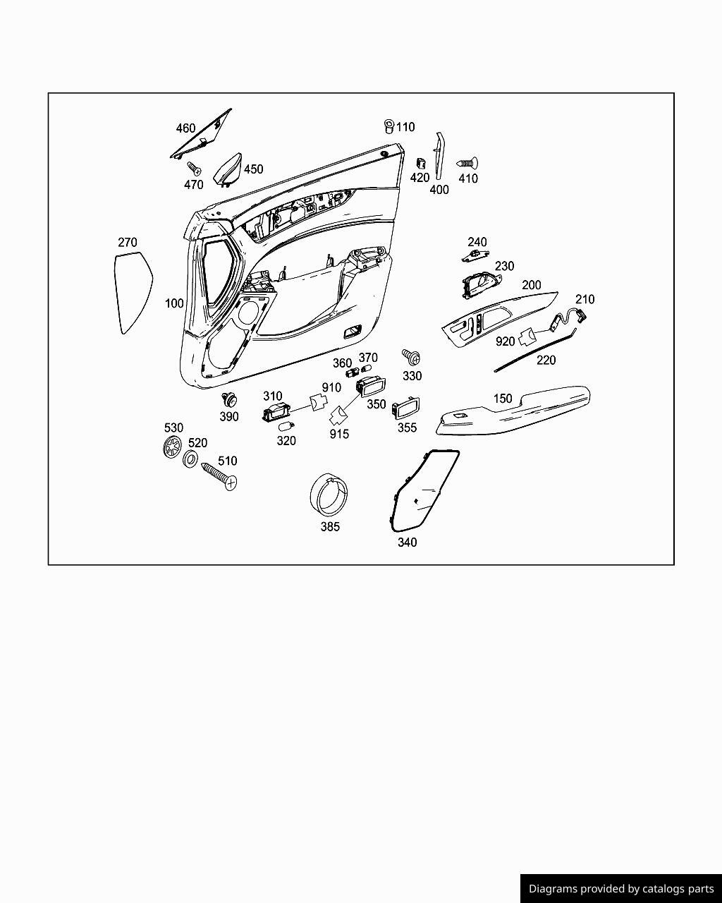 Mercedes Benz Trim Strip A2187202800 - LLLParts