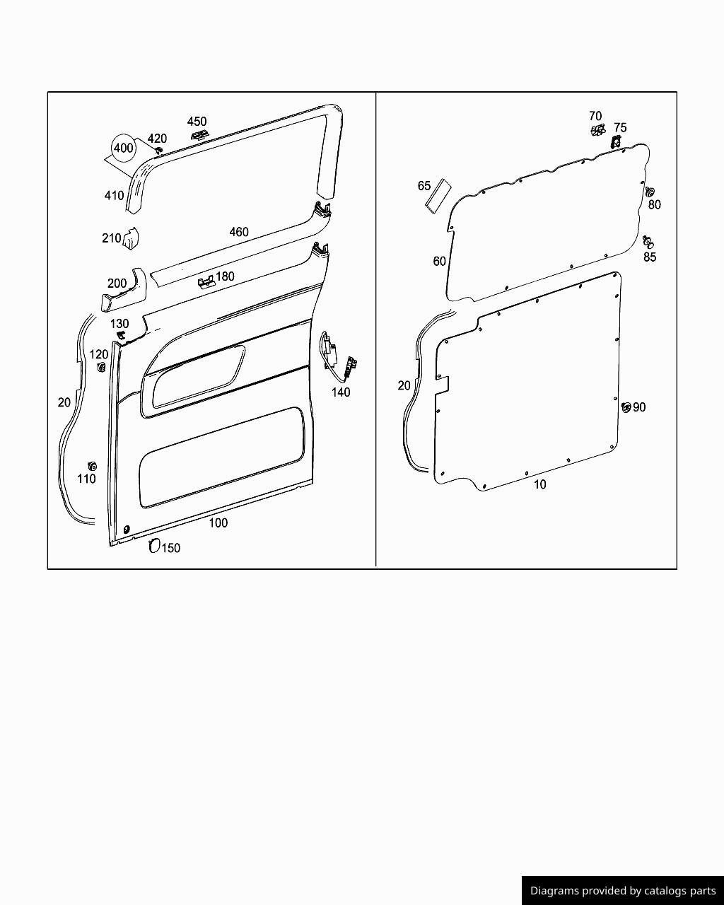 Mercedes Benz Mounting Clip A0009917171 - LLLParts