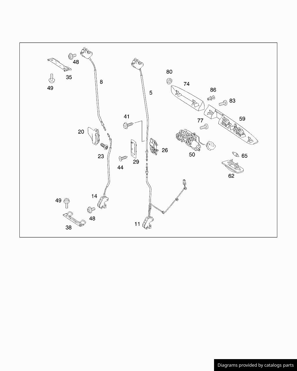 Mercedes Benz Internal Actuation A4147601361 - LLLParts