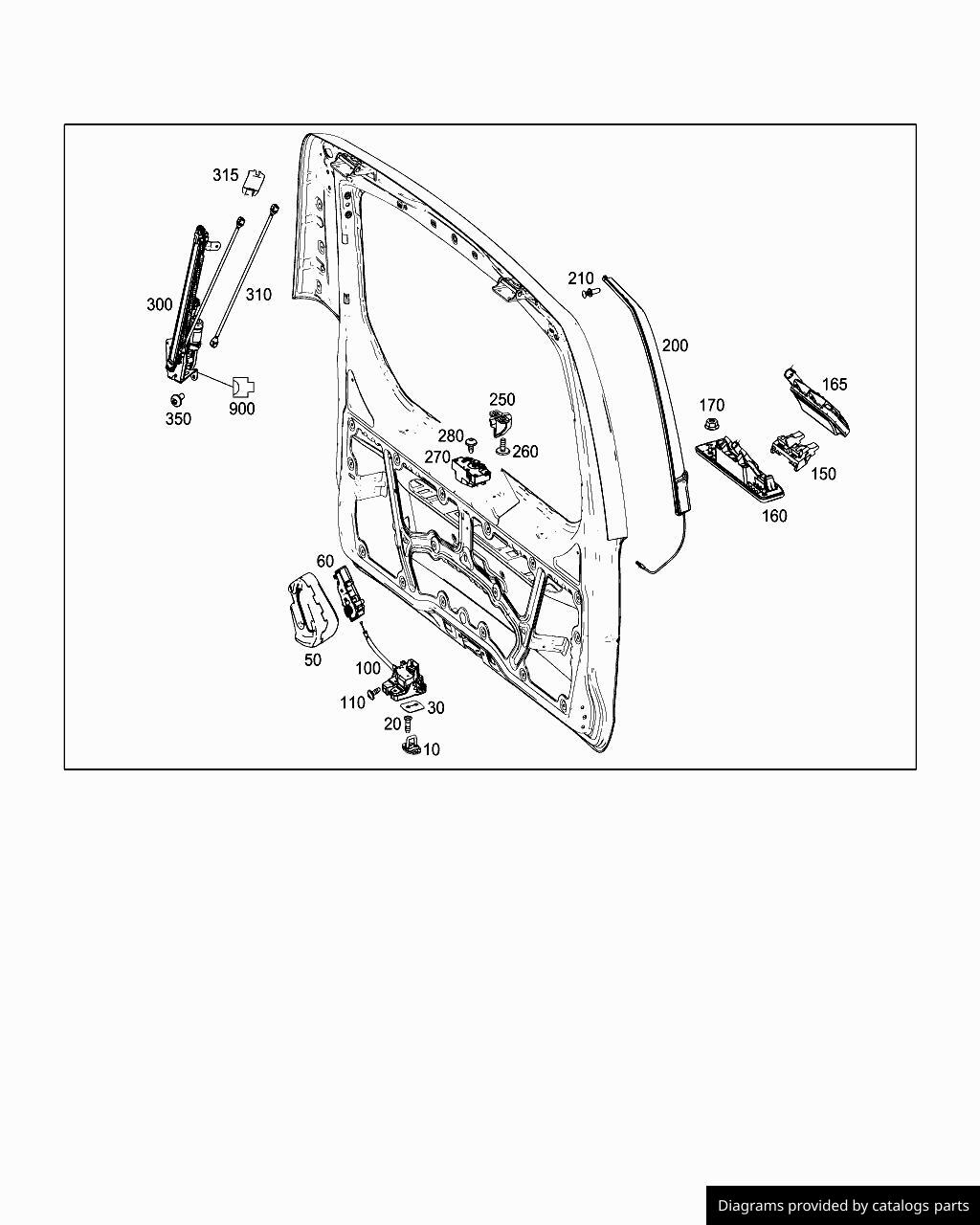 Mercedes Benz Door Lock A4477401900 - LLLParts