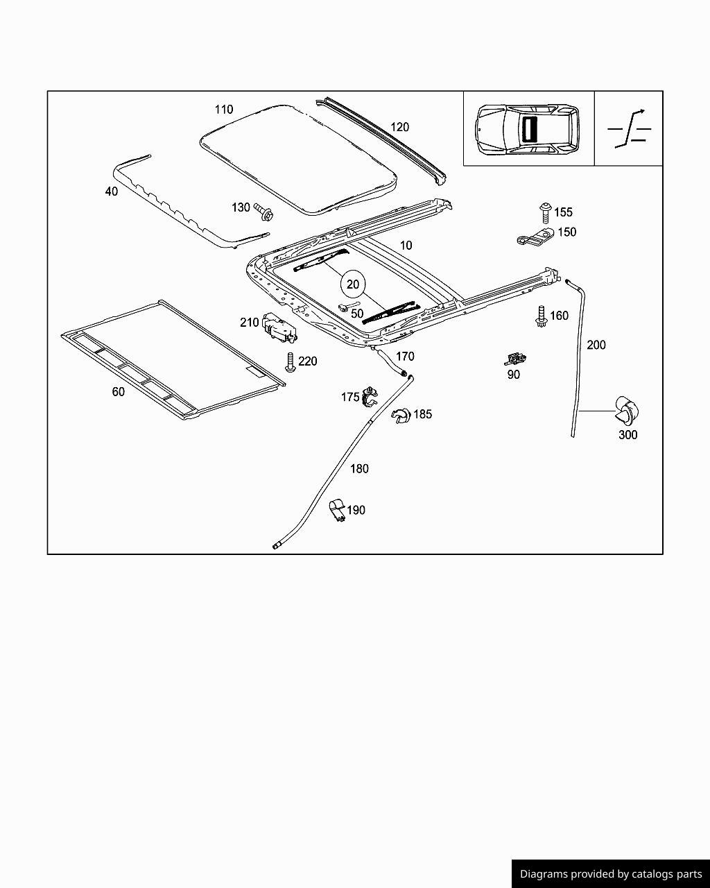 Mercedes Benz Drain Hose A1667800069 - LLLParts