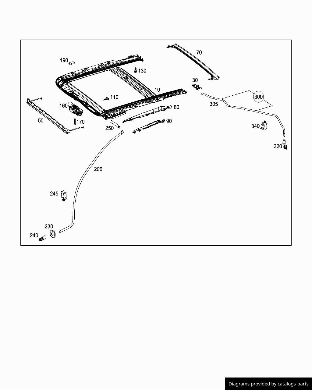 Mercedes Benz Control Unit, Complete A2059002229 - LLLParts