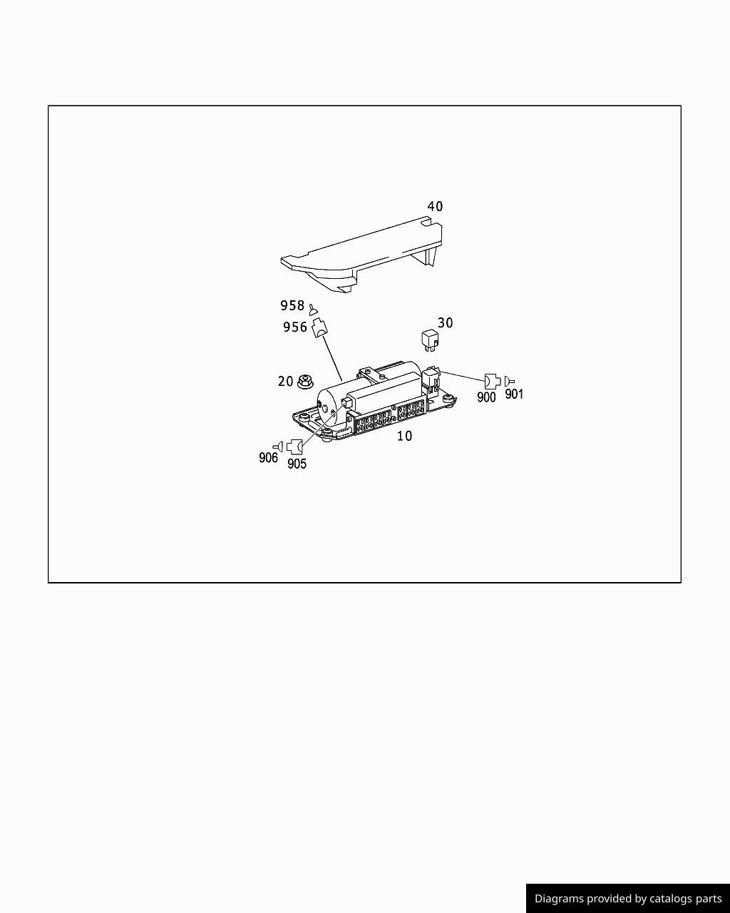 Mercedes Benz Receptacle A0155453726 - LLLParts