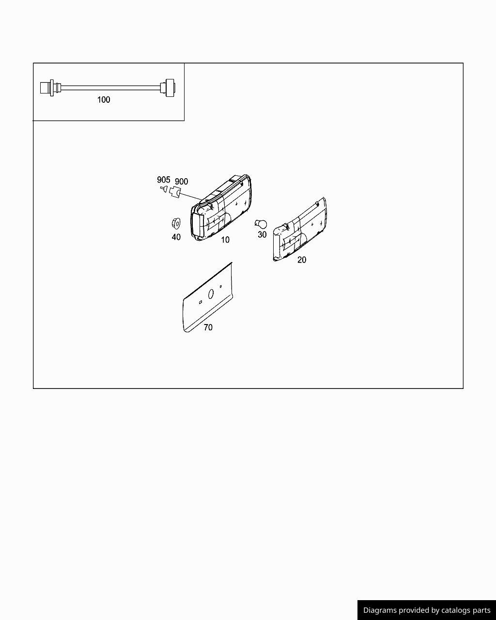 Mercedes Benz Lens A0008262256 - LLLParts