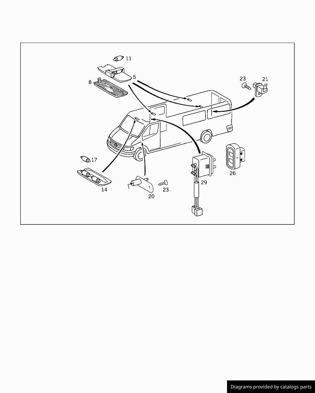 Mercedes Benz Contactor A0008201054 - LLLParts
