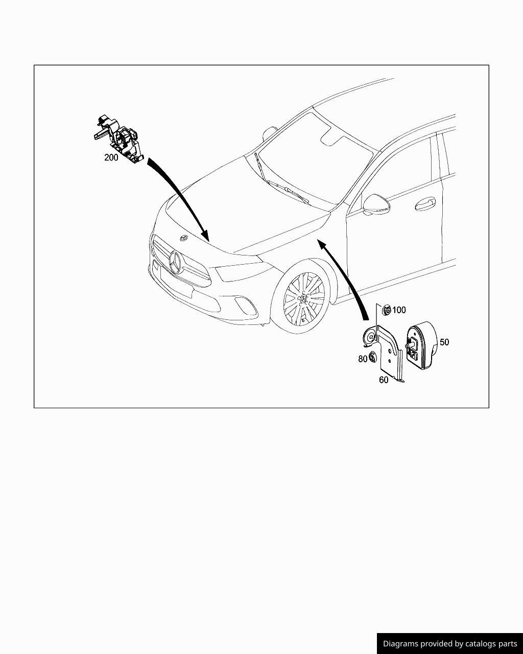 Mercedes Benz Bracket A1775456800 - LLLParts