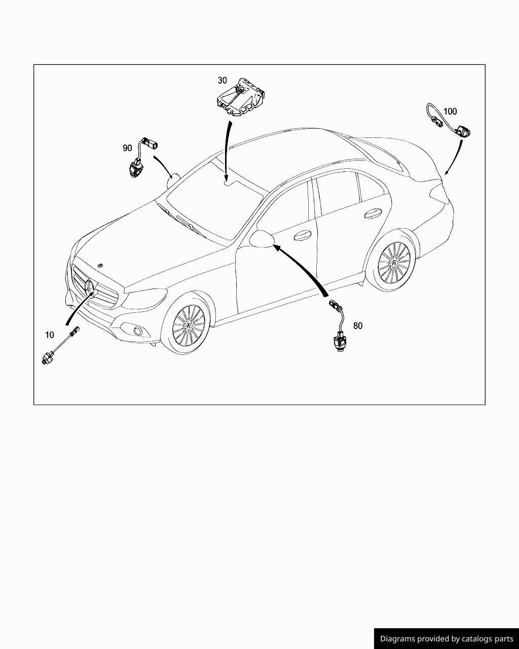 Mercedes Benz Camera A0009050806 - LLLParts