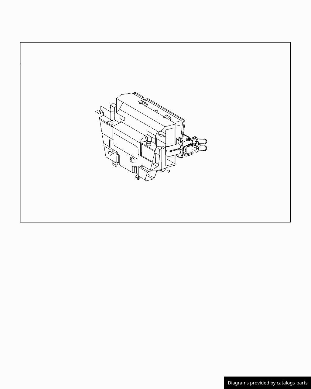 Mercedes Benz Housing A0008354540 - LLLParts