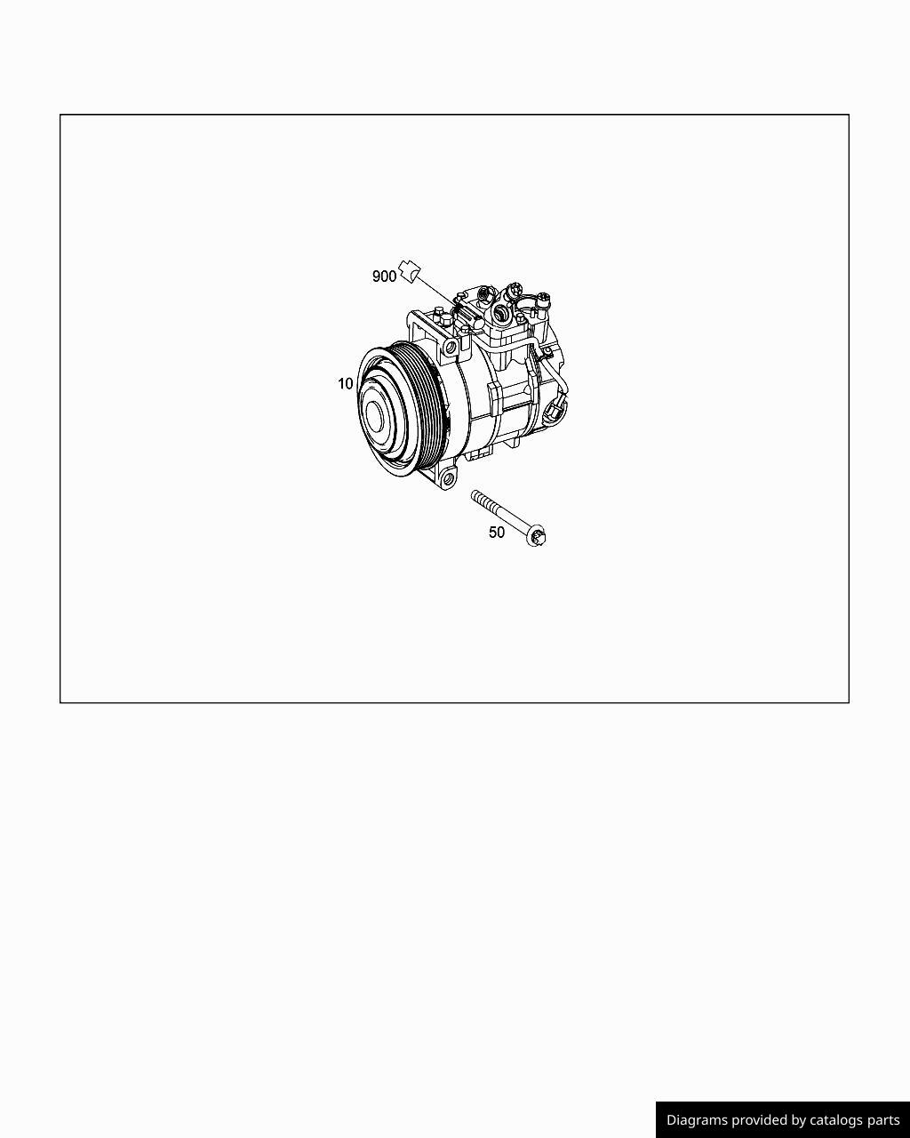 Mercedes Benz Refrigerant Compressor A0008302501 - LLLParts