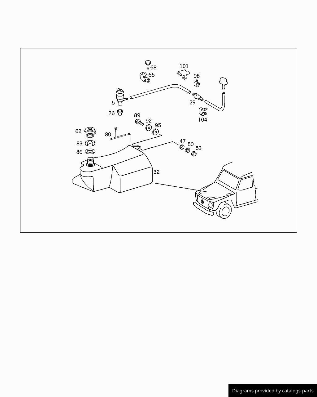 Mercedes Benz Pump A0008601526 - LLLParts