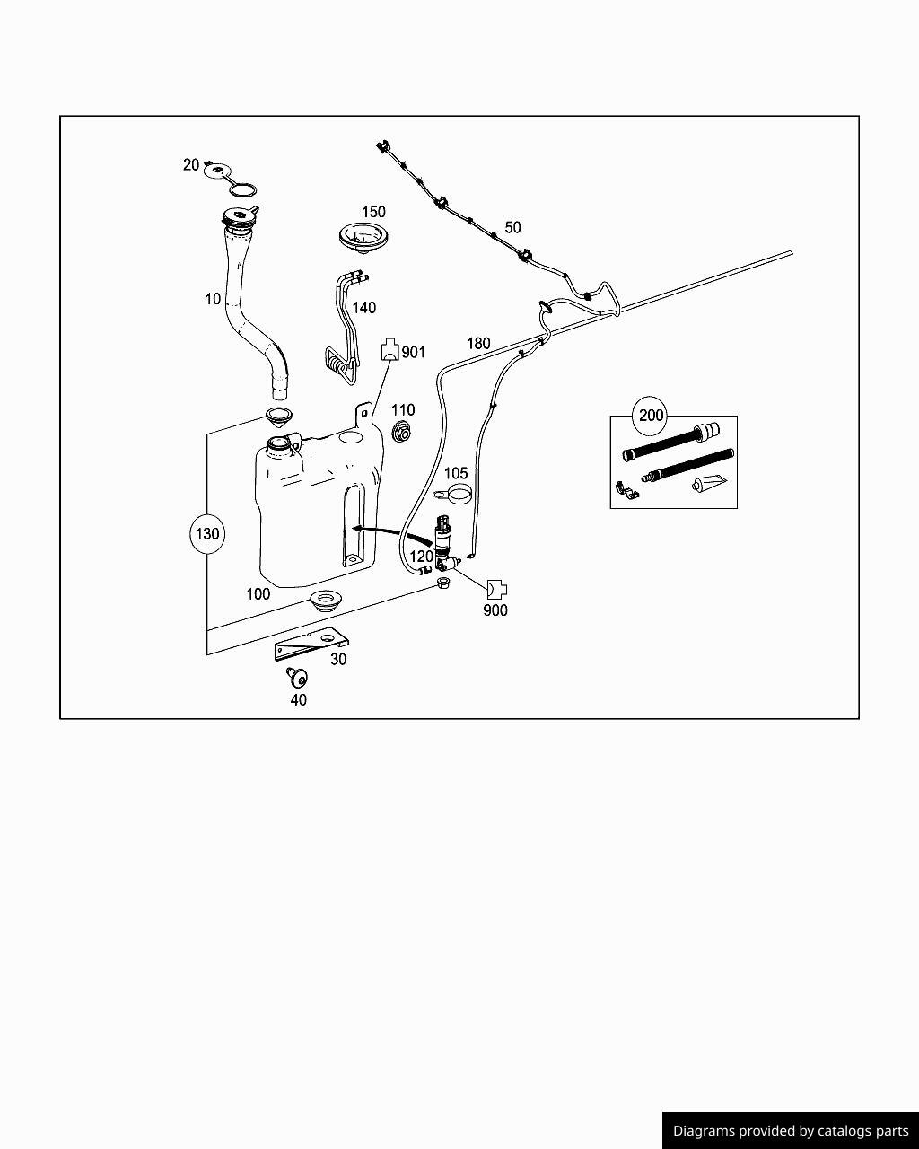 Mercedes Benz Cap A0008690700 - LLLParts