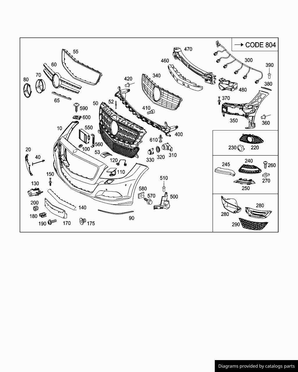 Mercedes Benz Cap A2188850726 - LLLParts