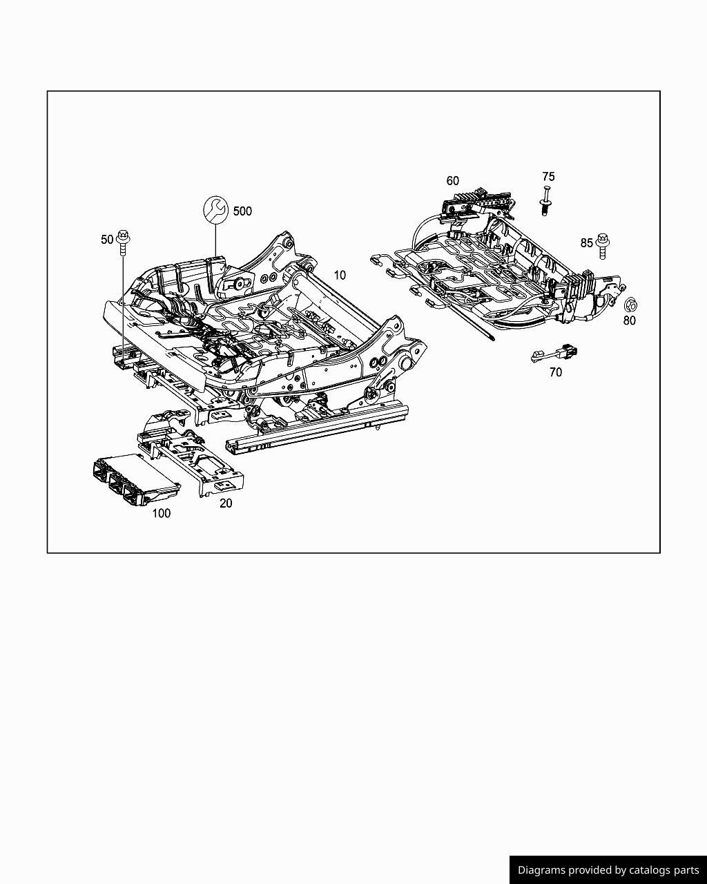 Mercedes Benz Adjustment A2229700226 - LLLParts