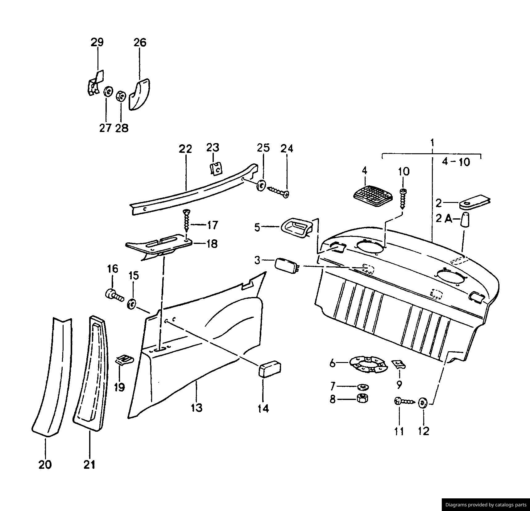 Porsche Black 9645555110101C - LLLParts