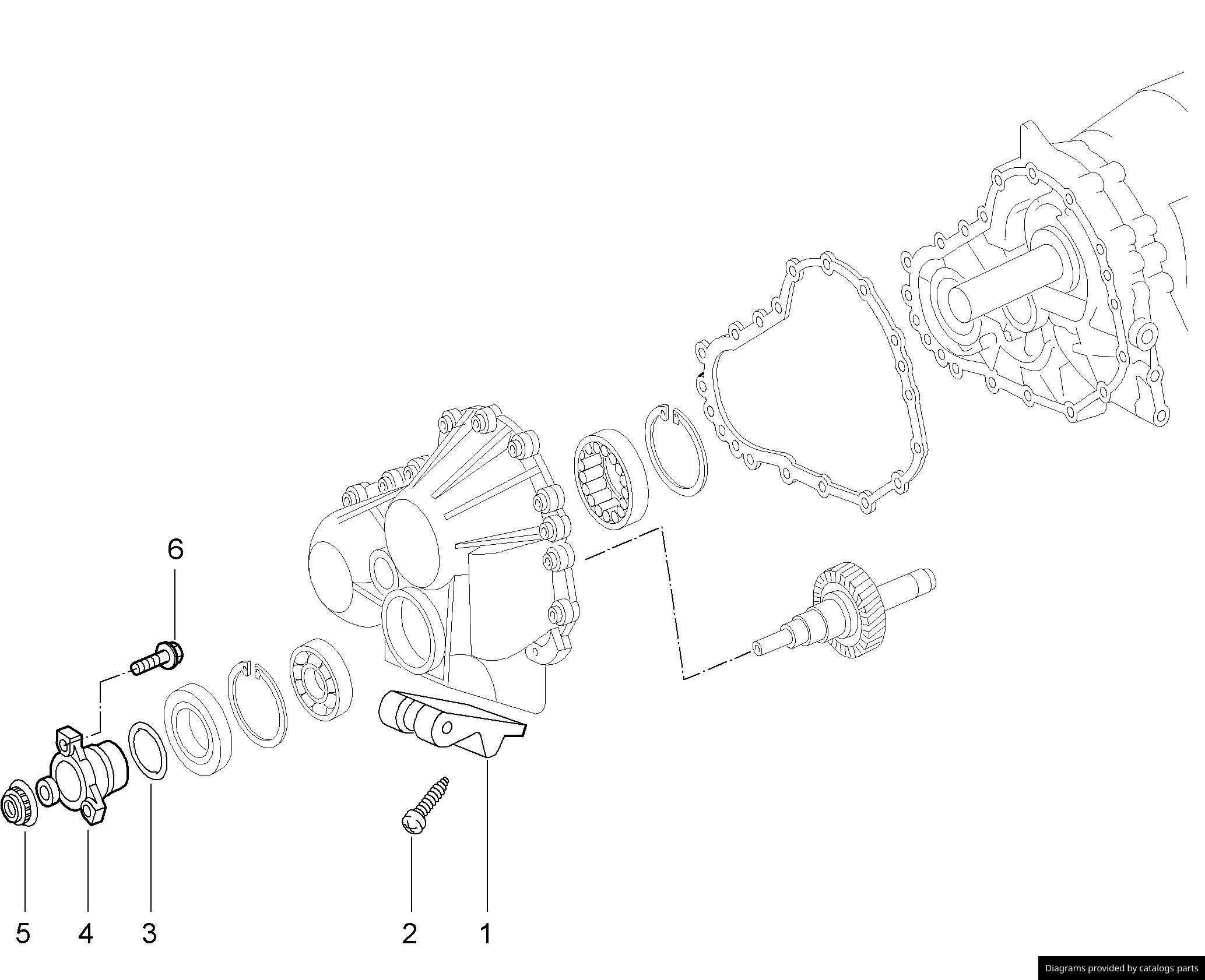 Porsche Gearbox Mounting 7222600062 - LLLParts