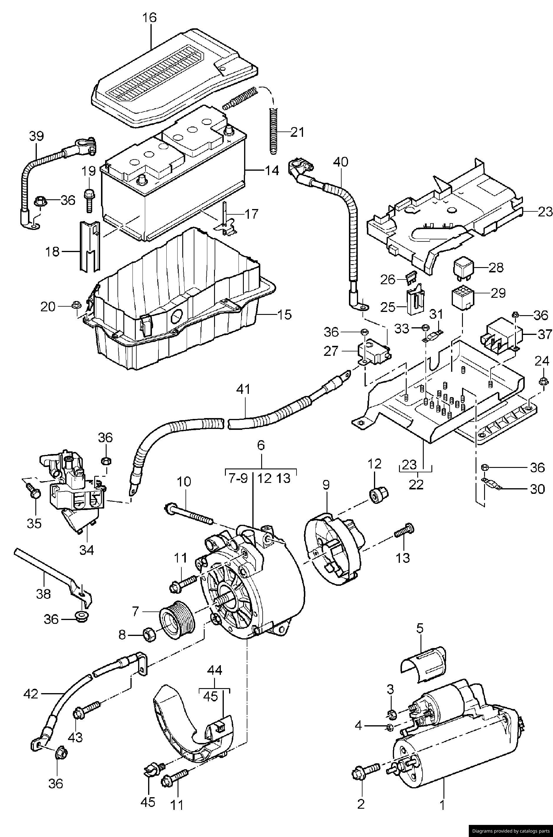 Porsche Battery Isolator 95561120500 - LLLParts