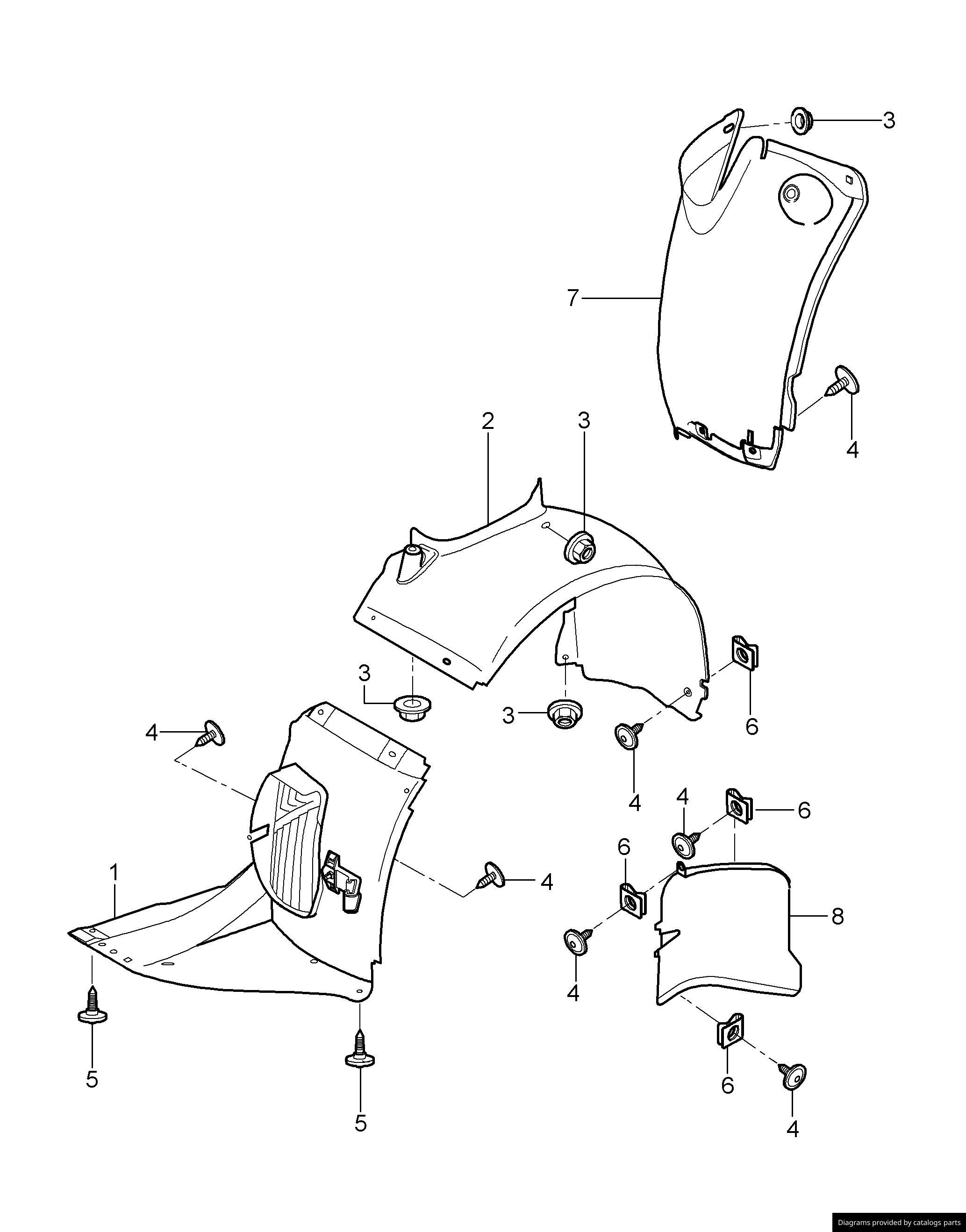 Porsche Air Guide 99757523291 - LLLParts