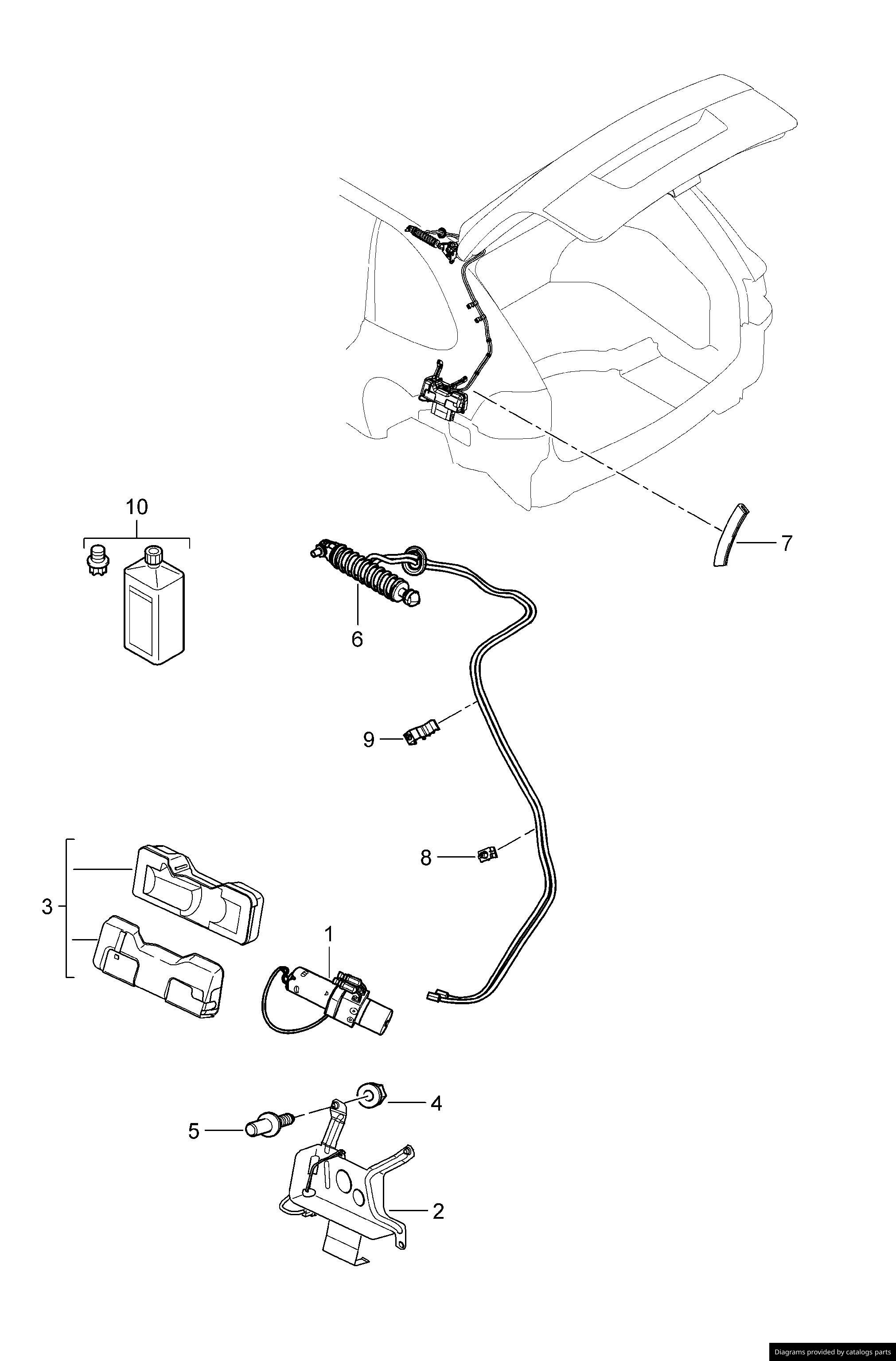 Porsche Retainer For Pump 95551238900 - LLLParts