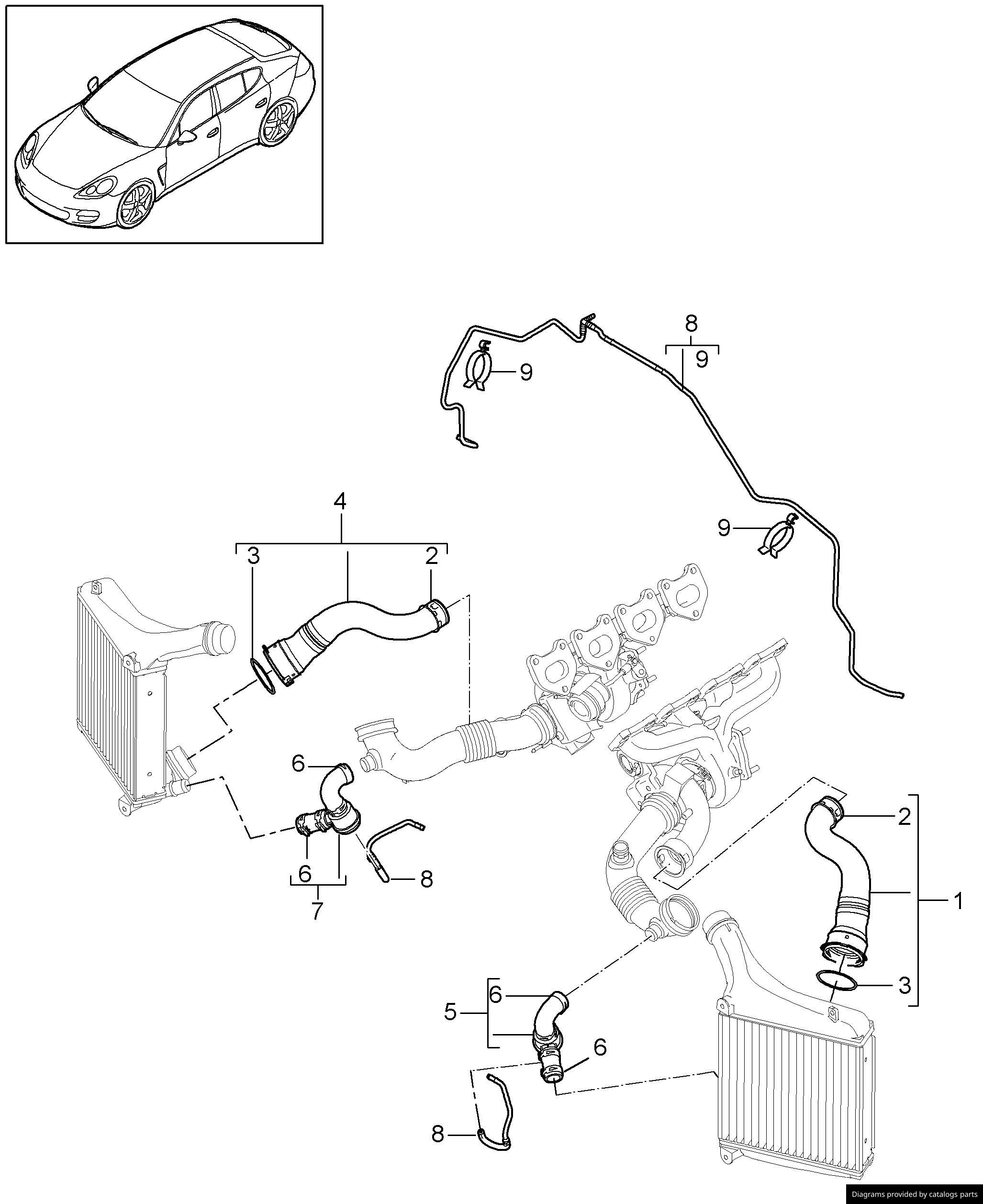 Porsche Control Line 97011014372 - LLLParts