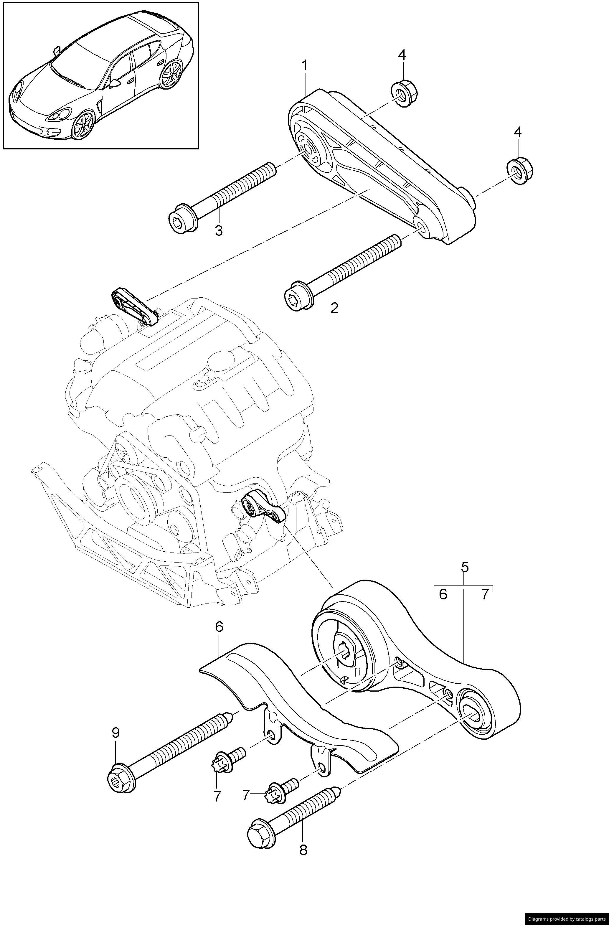 Porsche Socket Head Bolt WHT005204 - LLLParts