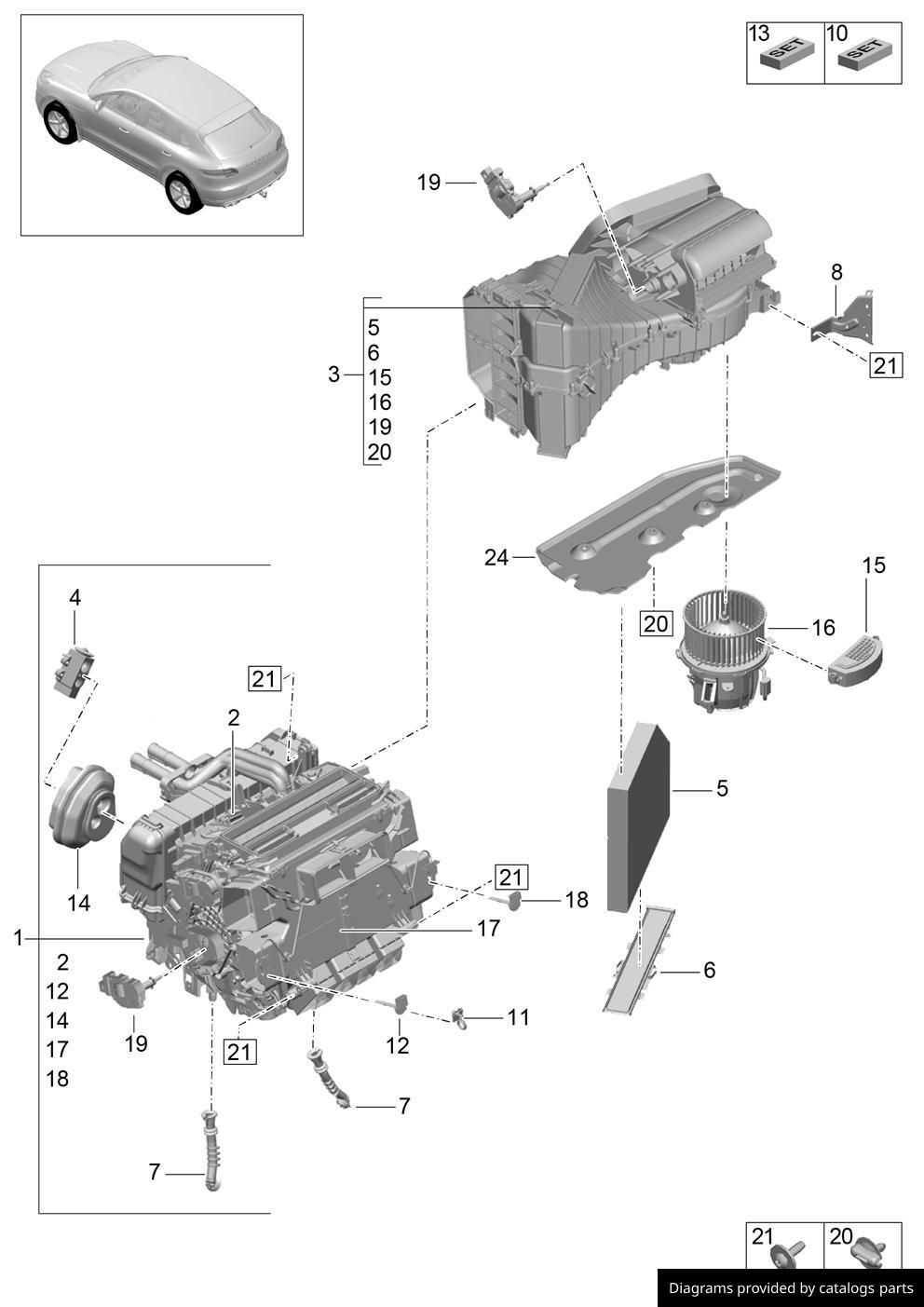 Porsche Insulation 95B819217 - LLLParts