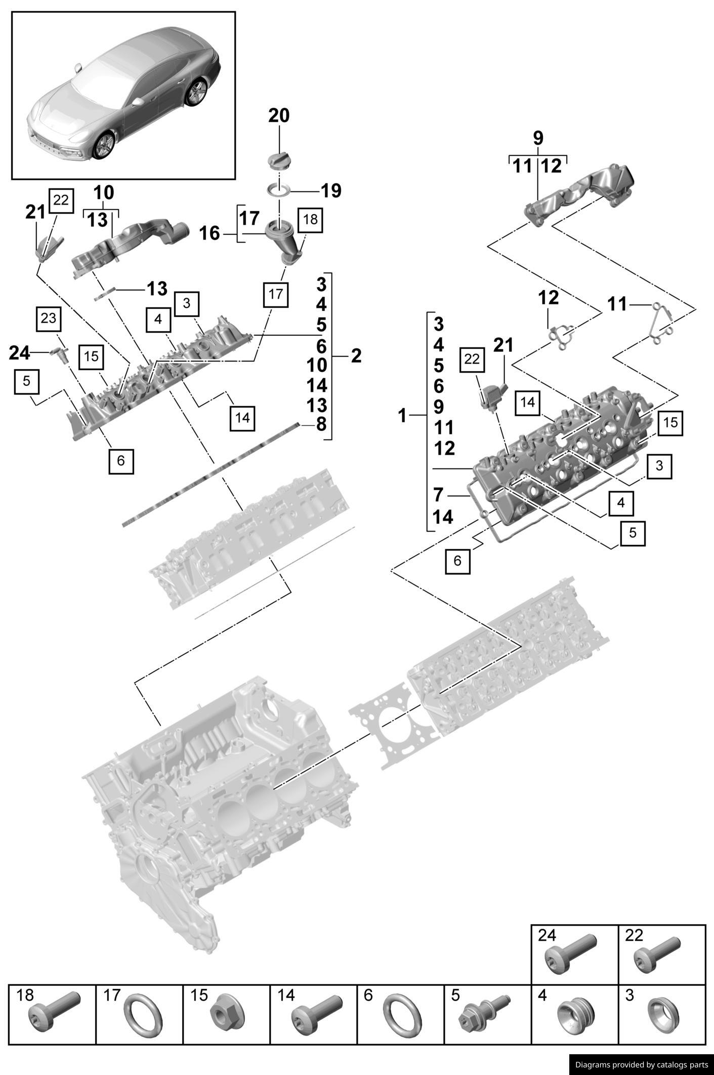 Porsche Seal 9A710348300 - LLLParts