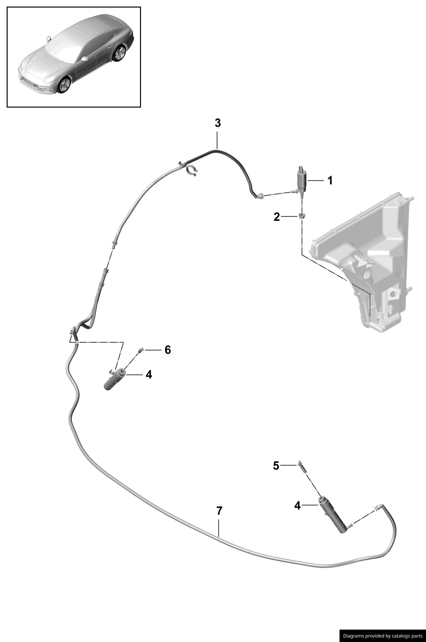 Porsche Jet 971955965 - LLLParts