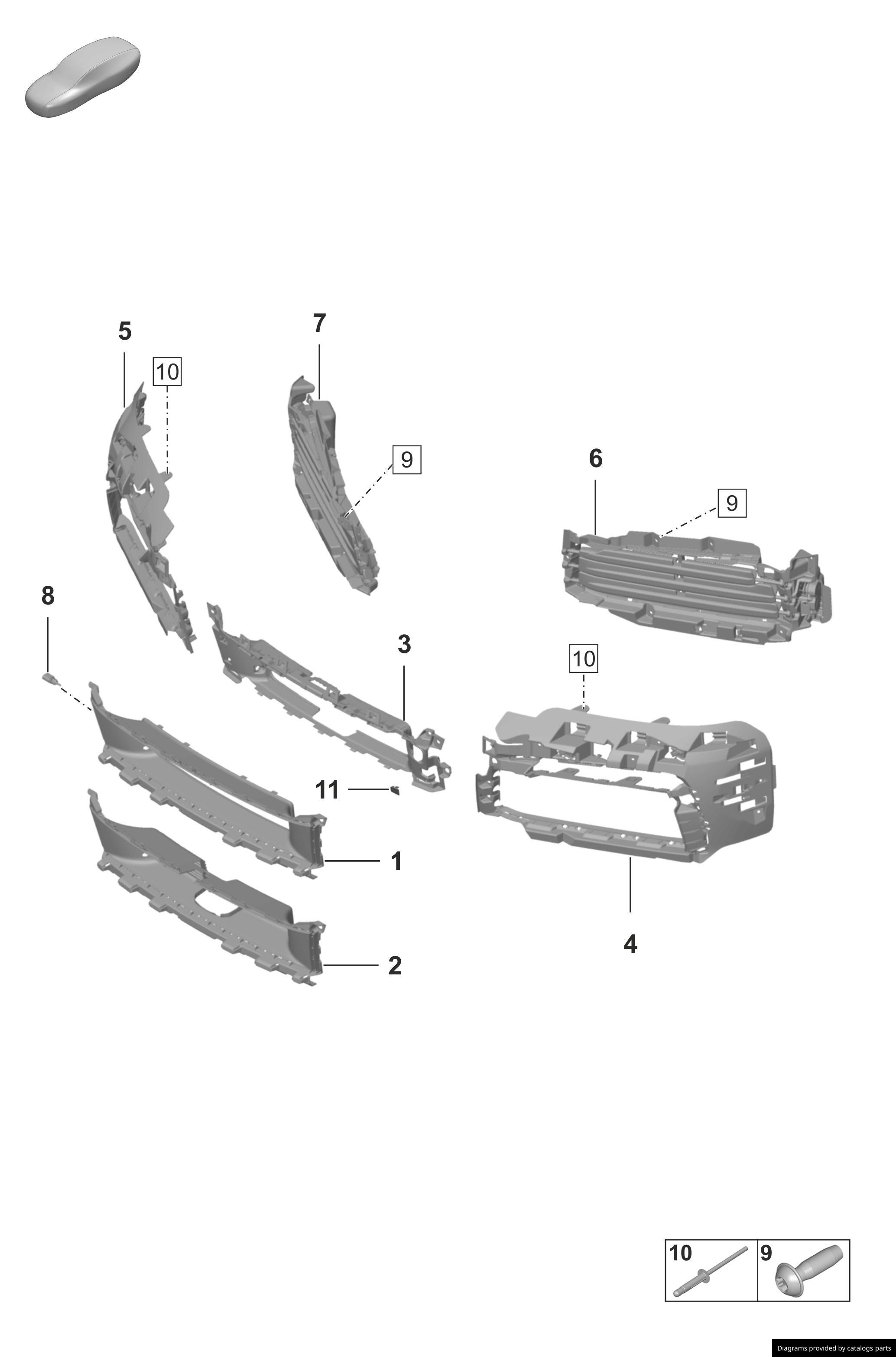 Porsche Matt Black 992807681BJOK1 - LLLParts