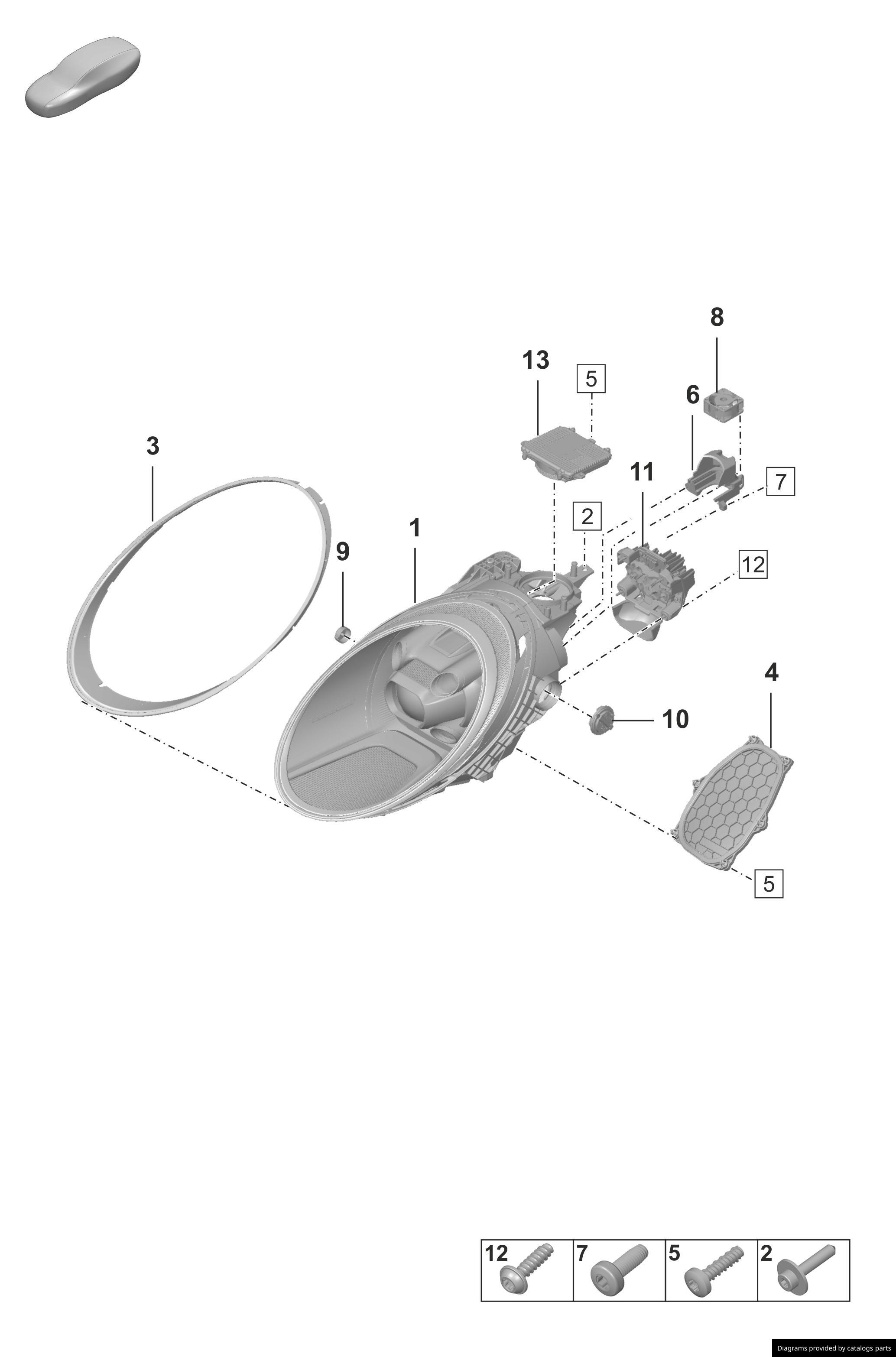 Porsche Ventilation Component 9P1941730 - LLLParts