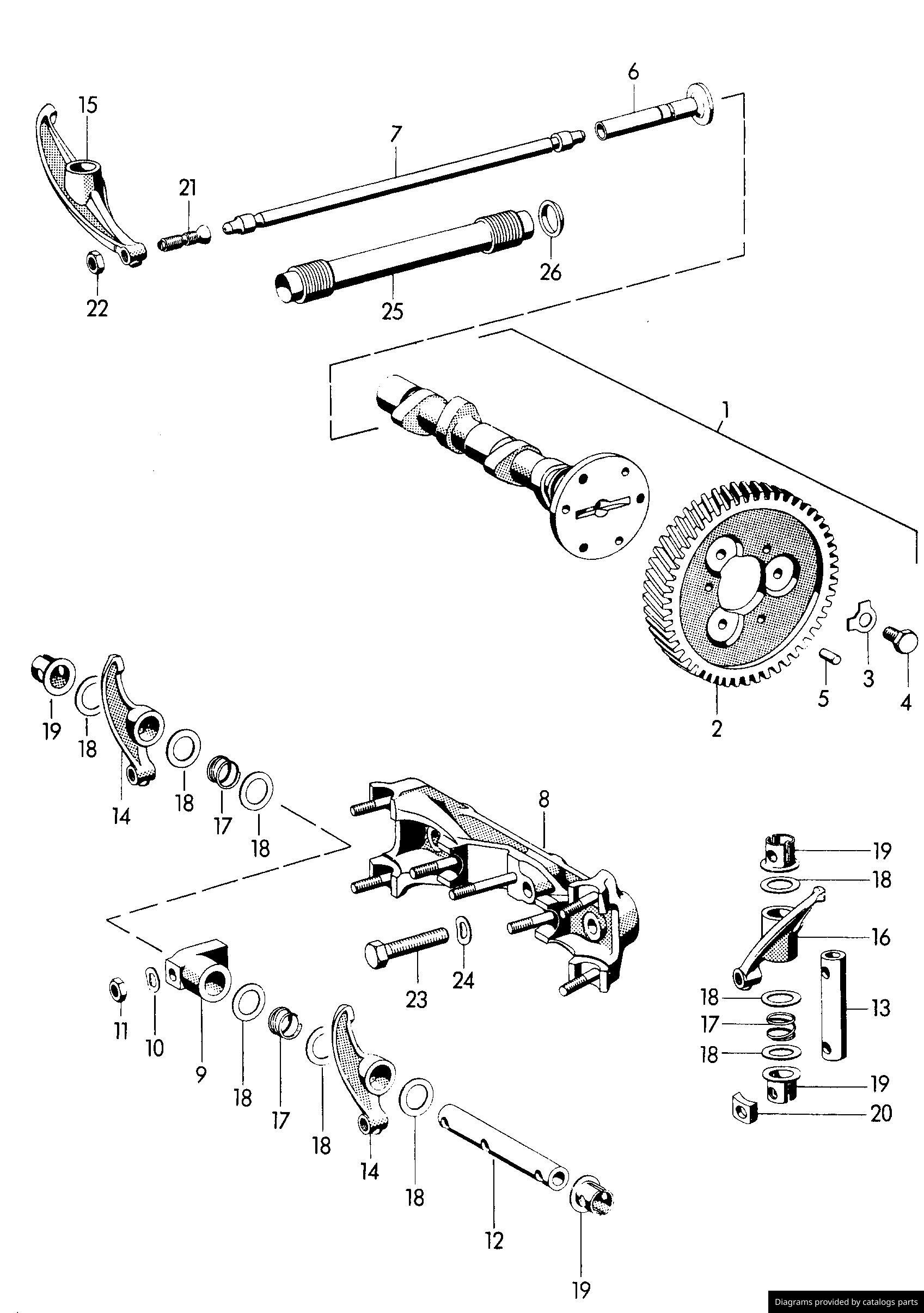 Porsche Rocker Arm 61610503701 - LLLParts