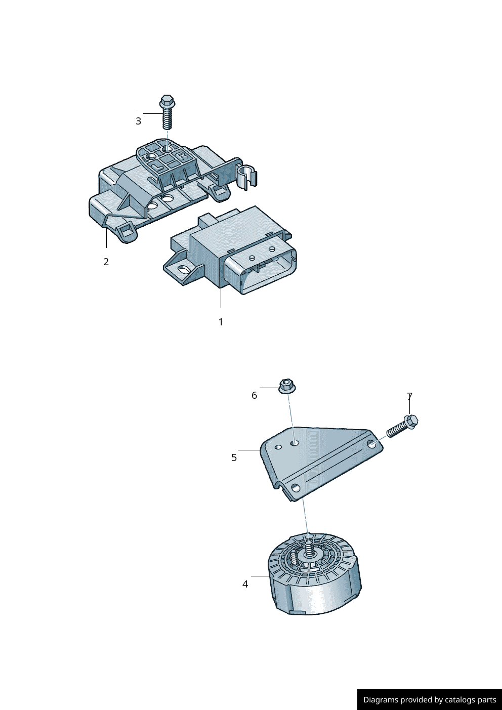 Seat Control Unit For Impact Sound 6J0907159A - LLLParts