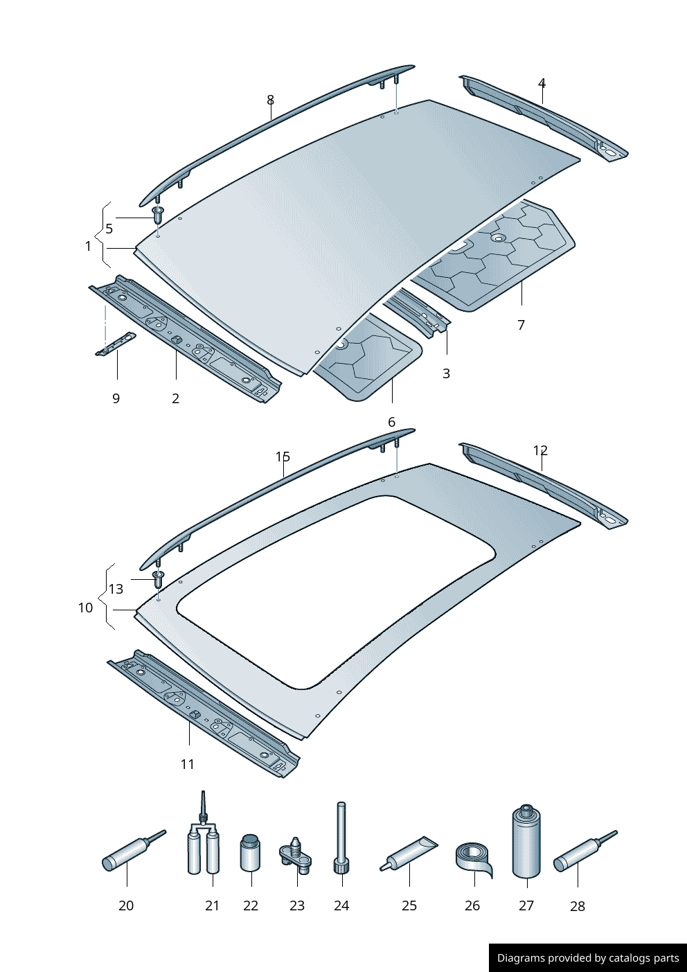 Volkswagen / Audi / Seat / Skoda 1-Pack Adhesive D190MKDA3 - LLLParts