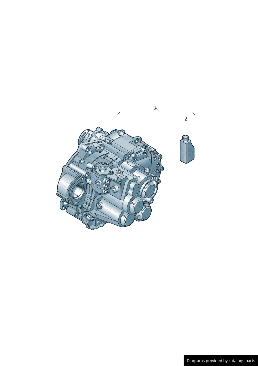 Volkswagen / Audi / Seat / Skoda Transmission Fluid G052527A2 - LLLParts