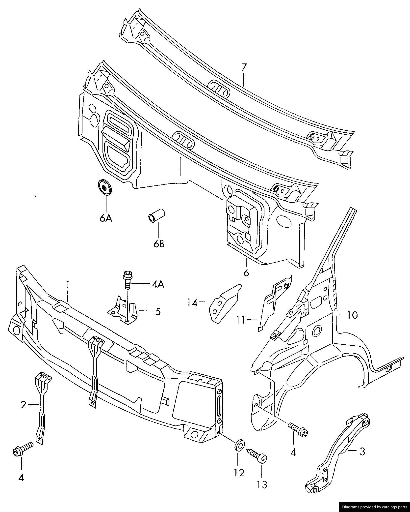 Volkswagen Scuttle 2D2805035A - LLLParts