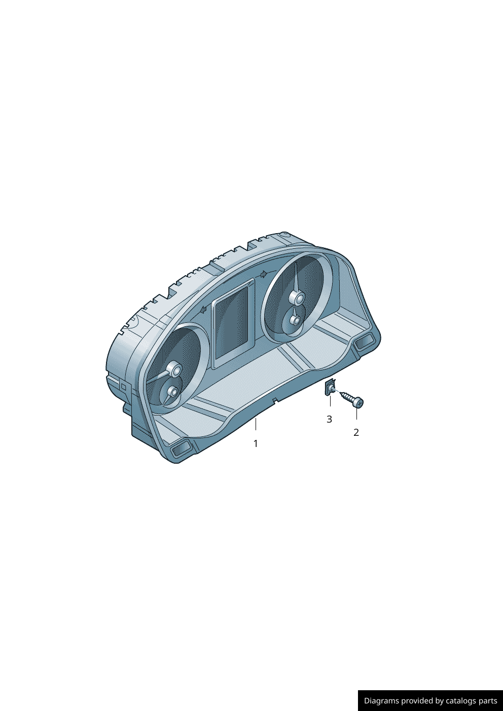 Volkswagen Combi-Instrument 5M0920870 - LLLParts