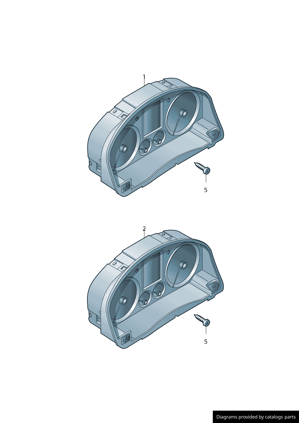 Volkswagen Combi-Instrument 1K8920970FXZ02 - LLLParts